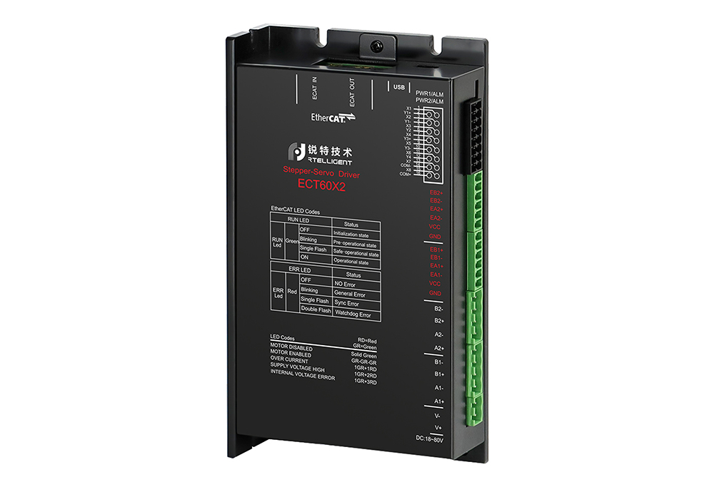 Ect60x2 Ethercat总线型步进驱动器 锐特技术 
